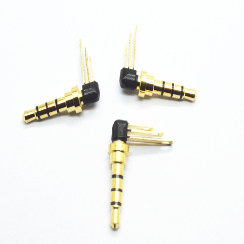 3.5 mm 3 pin gold plated pcb plug | Dc plug manufacturer